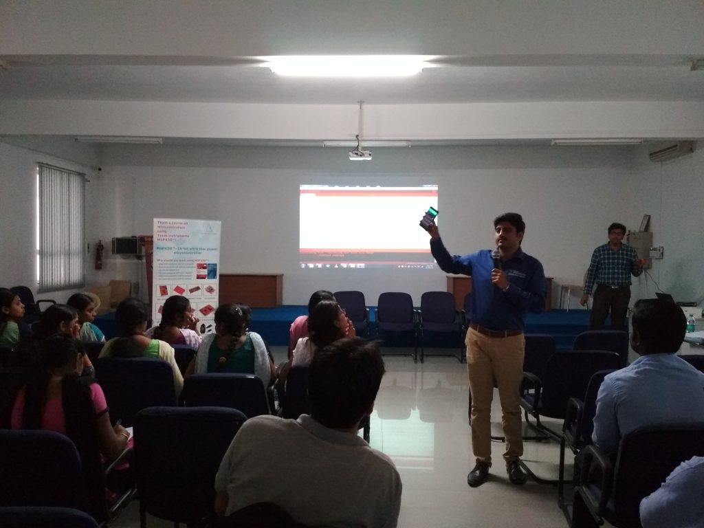 ECE-Seminar on "IOT Opportunities and challenges using MSB430" - SONA ...