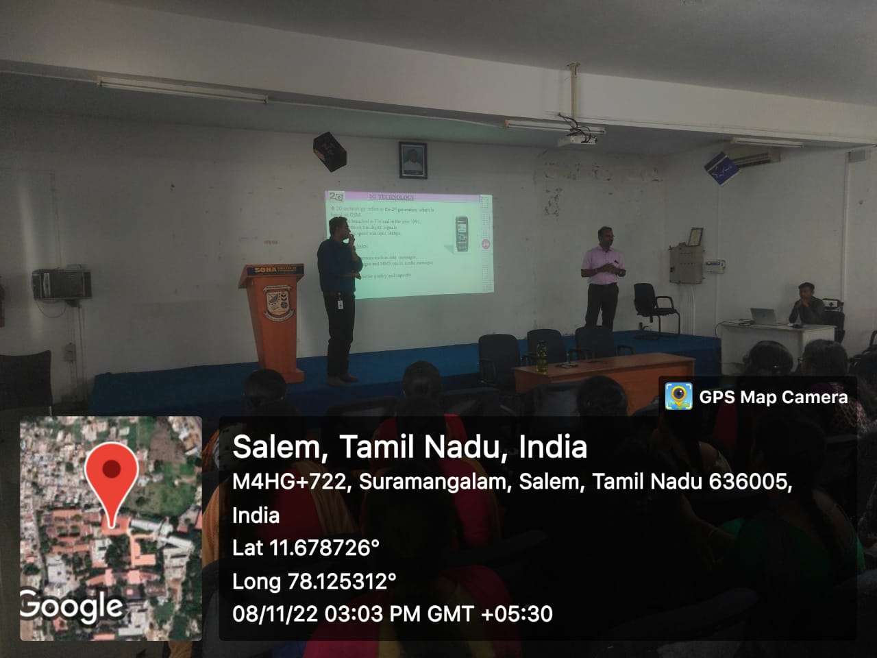 Guest Lecture on "An Awareness to 5G" - SONA College of Technology ...