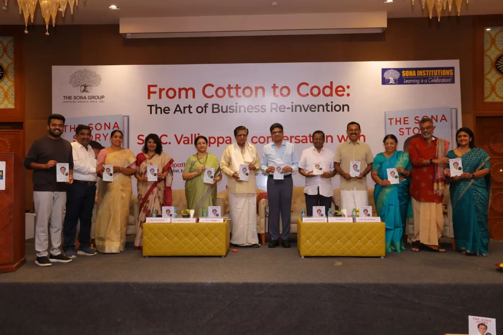 Launch of the book - "The Sona Story" - SONA College of Technology | News and Events